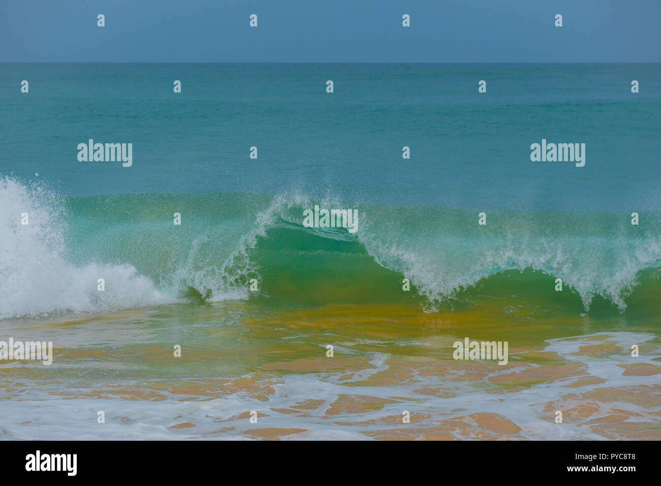 Closeup sea waves foam running hi-res stock photography and images - Alamy