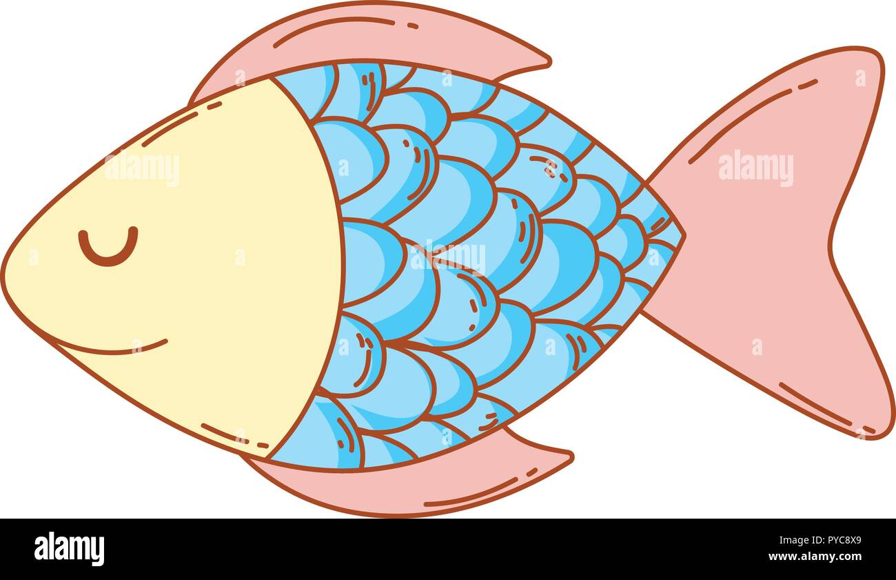 cute fish cartoonn Stock Vector Image & Art - Alamy