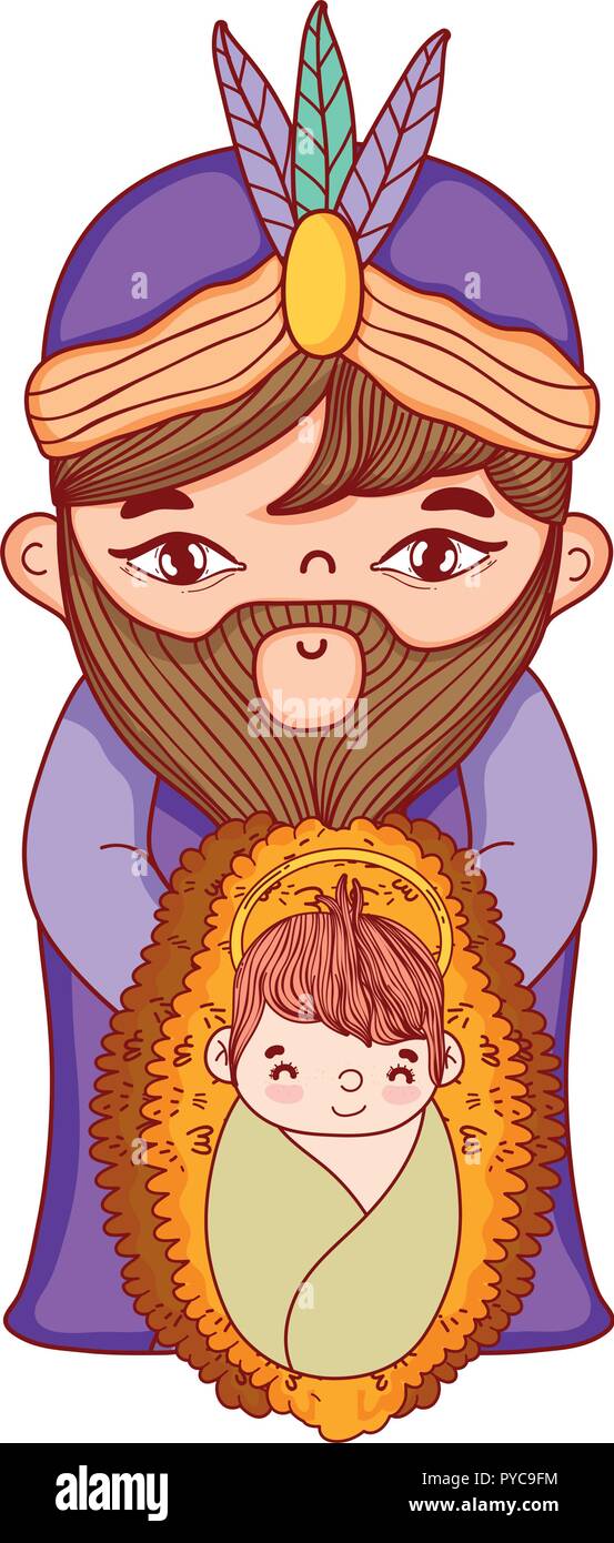 Characters of the crib Stock Vector Images - Alamy