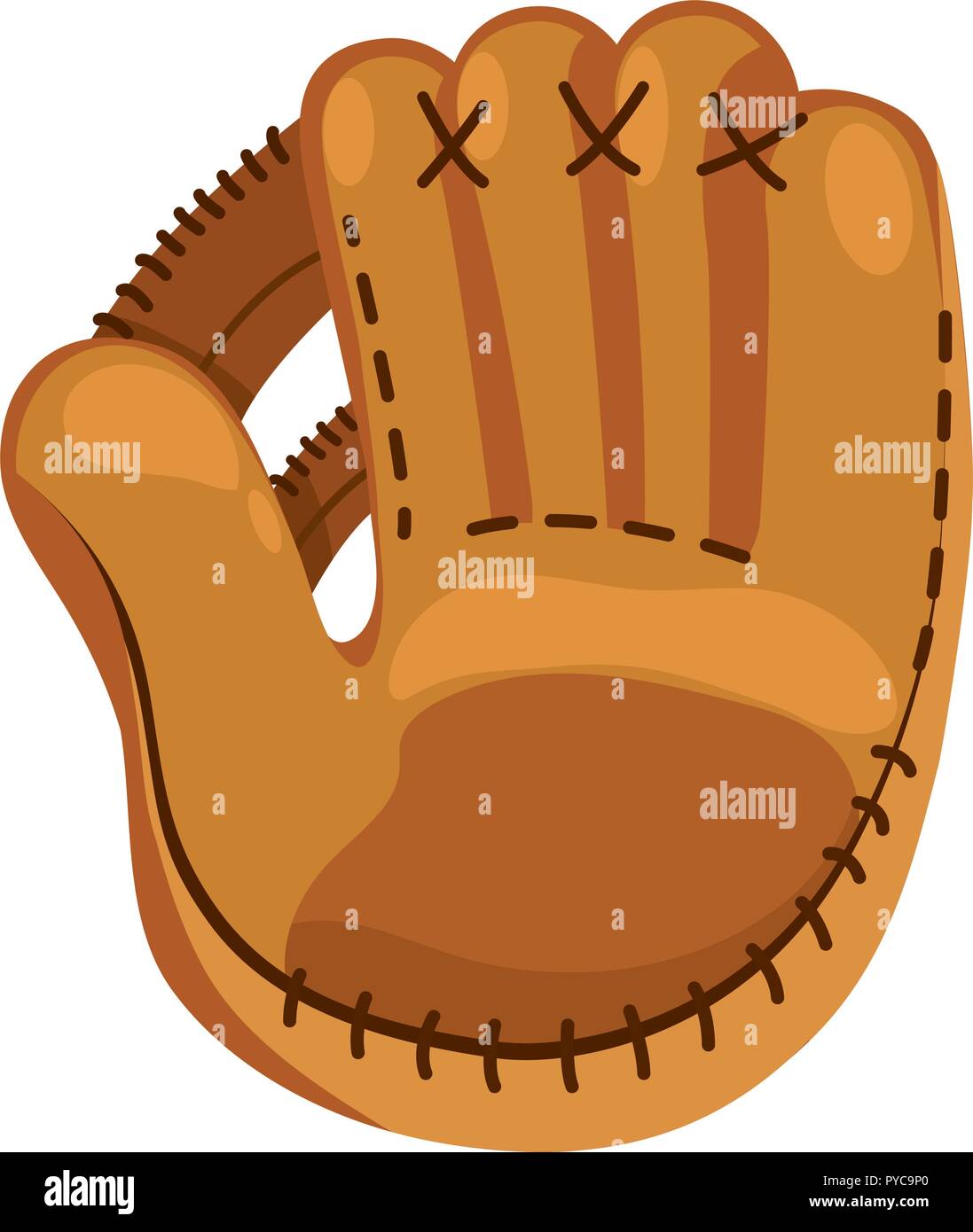 baseball equipment cartoon Stock Vector Image & Art - Alamy