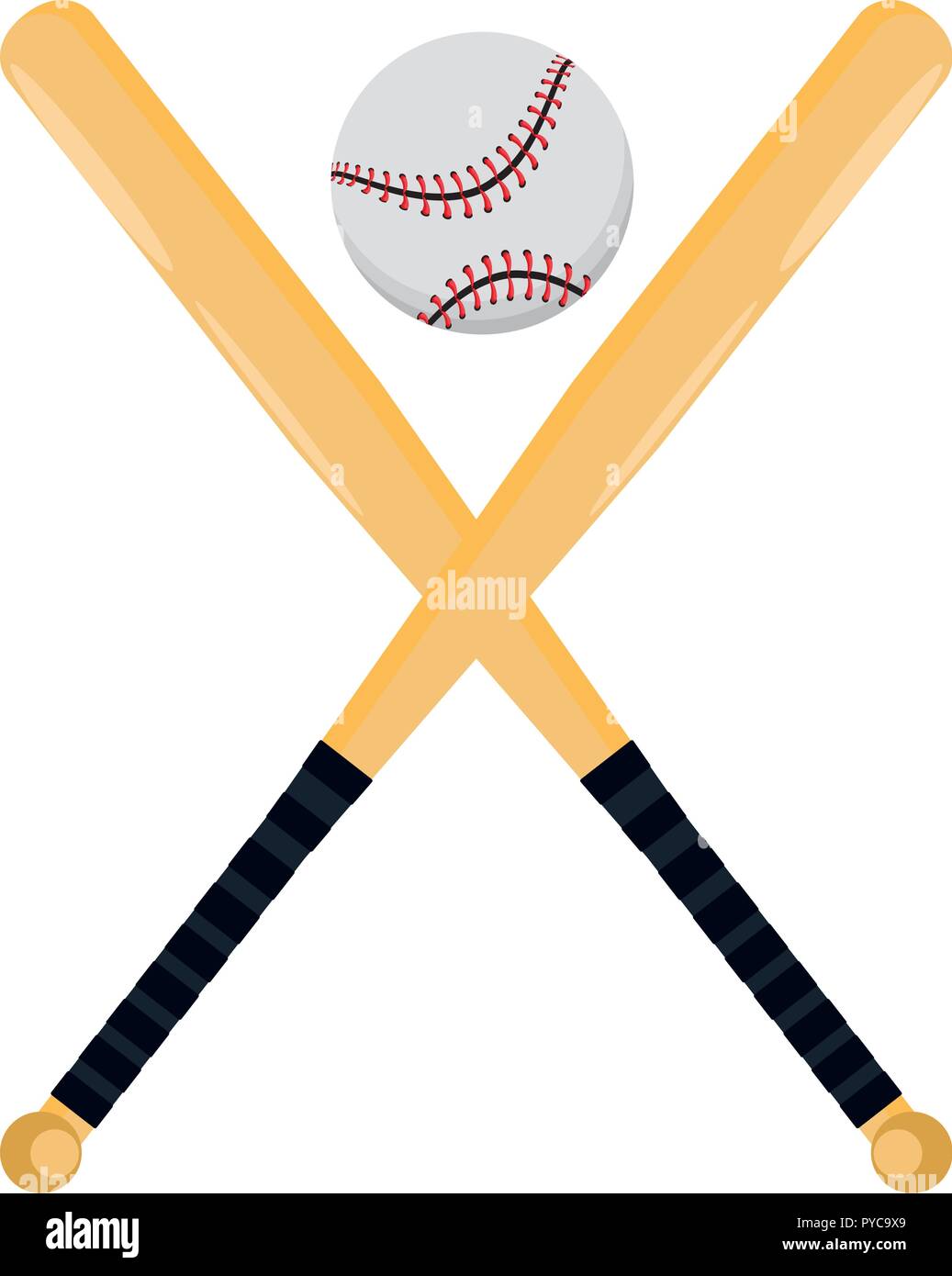 baseball equipment cartoon Stock Vector Image & Art - Alamy
