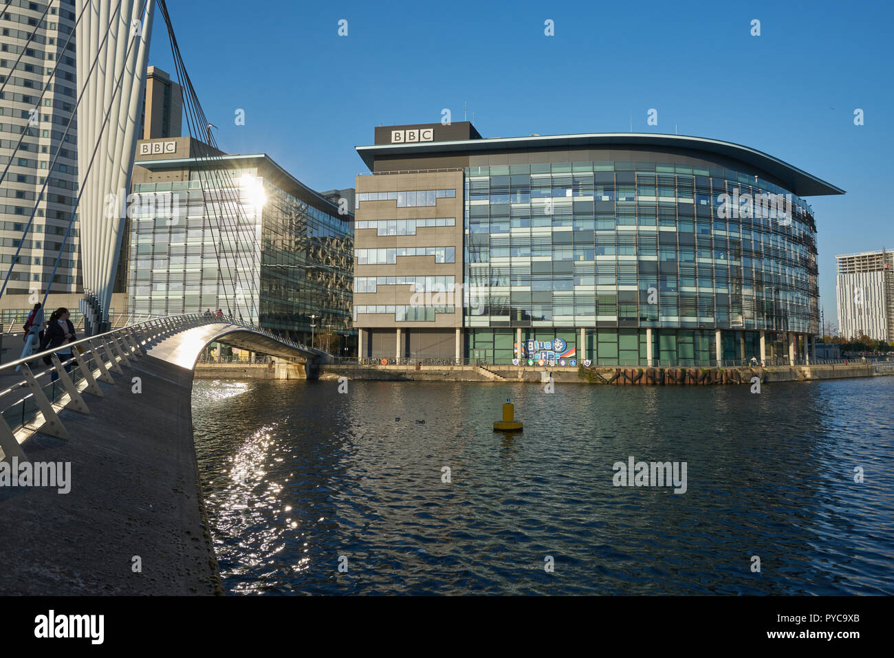 BBC studios Manchester Stock Photo - Alamy