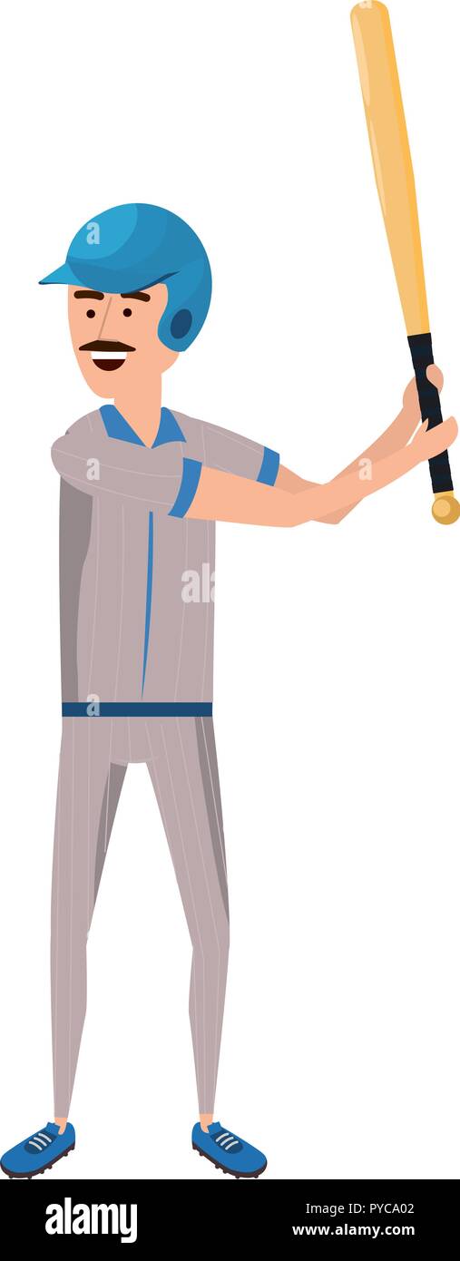 baseball player cartoon Stock Vector Image & Art - Alamy