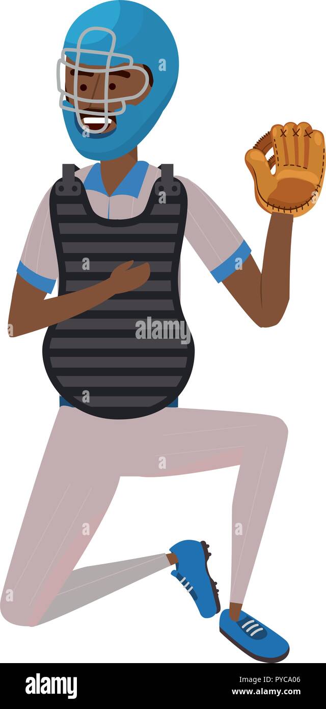 baseball player cartoon Stock Vector Image & Art - Alamy