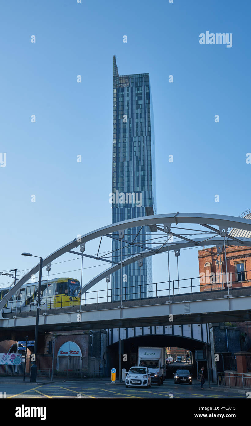 beetham tower manchester Stock Photo - Alamy