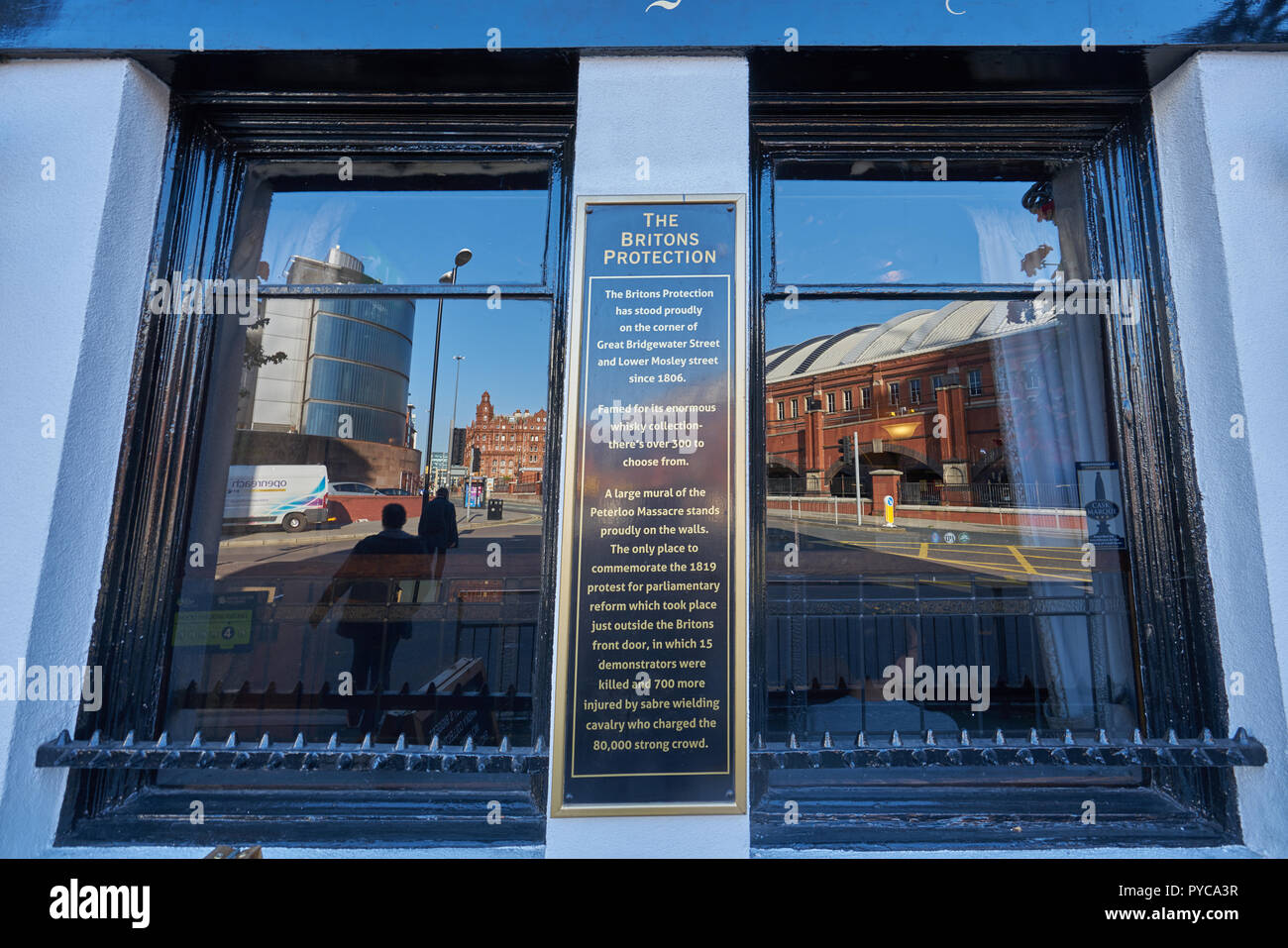 britons protection pub manchester Stock Photo - Alamy