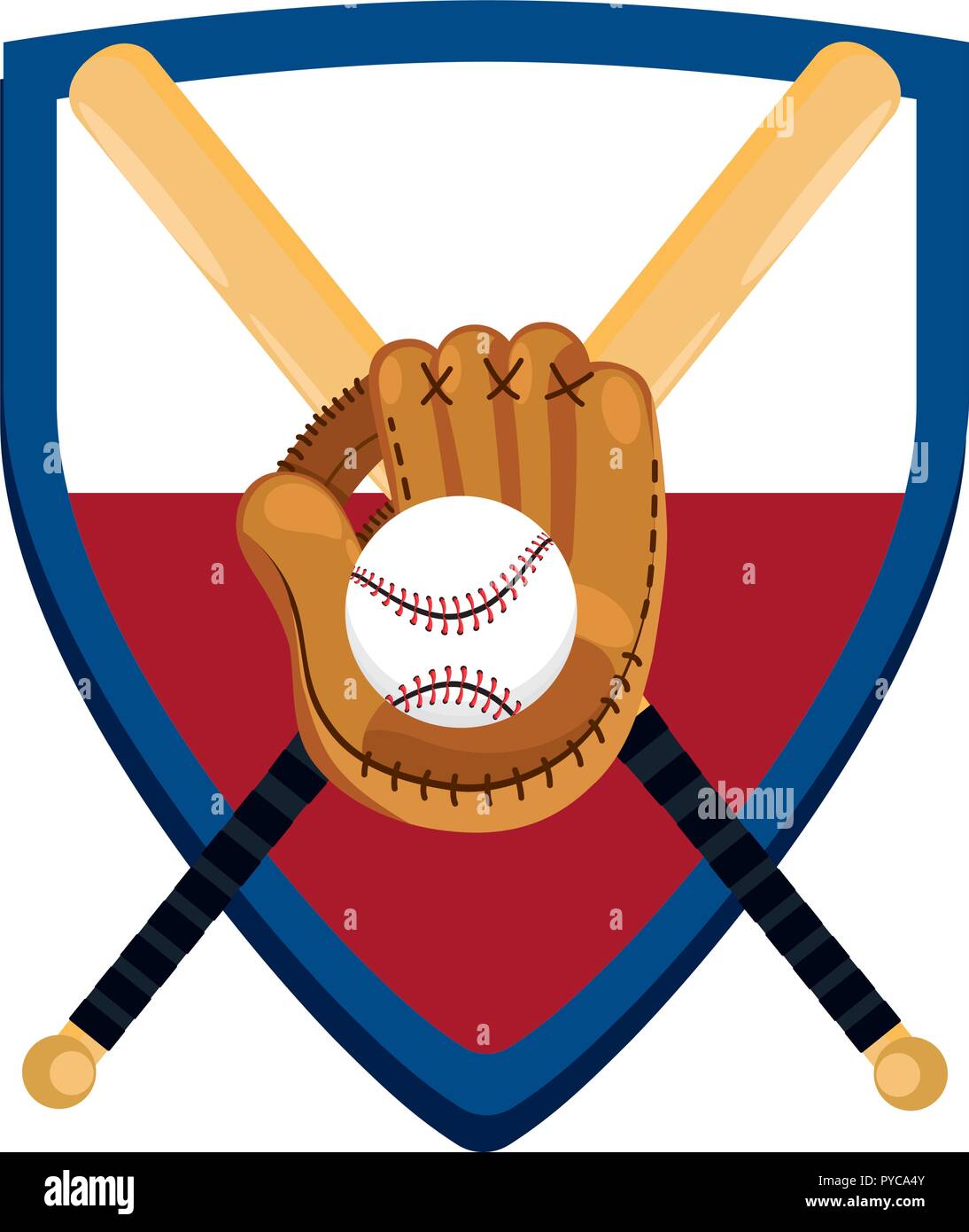baseball equipment cartoon Stock Vector Image & Art - Alamy