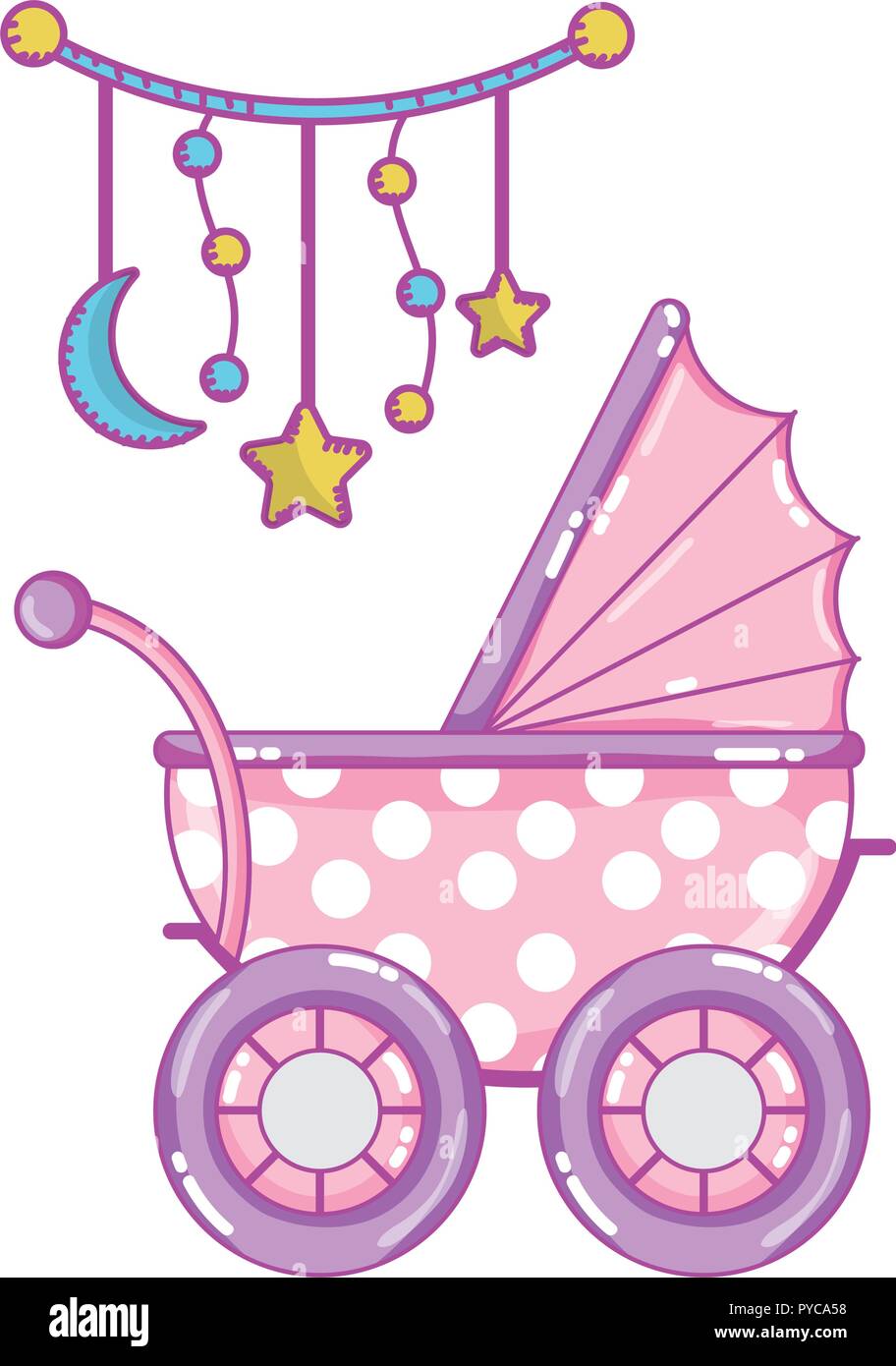 Baby shower cartoon Stock Vector Image & Art - Alamy