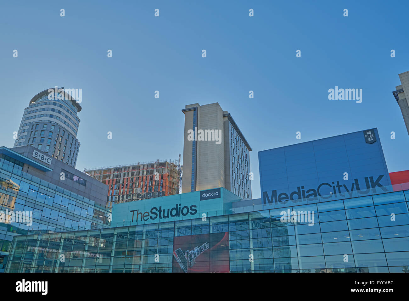 media city manchester studios Stock Photo - Alamy
