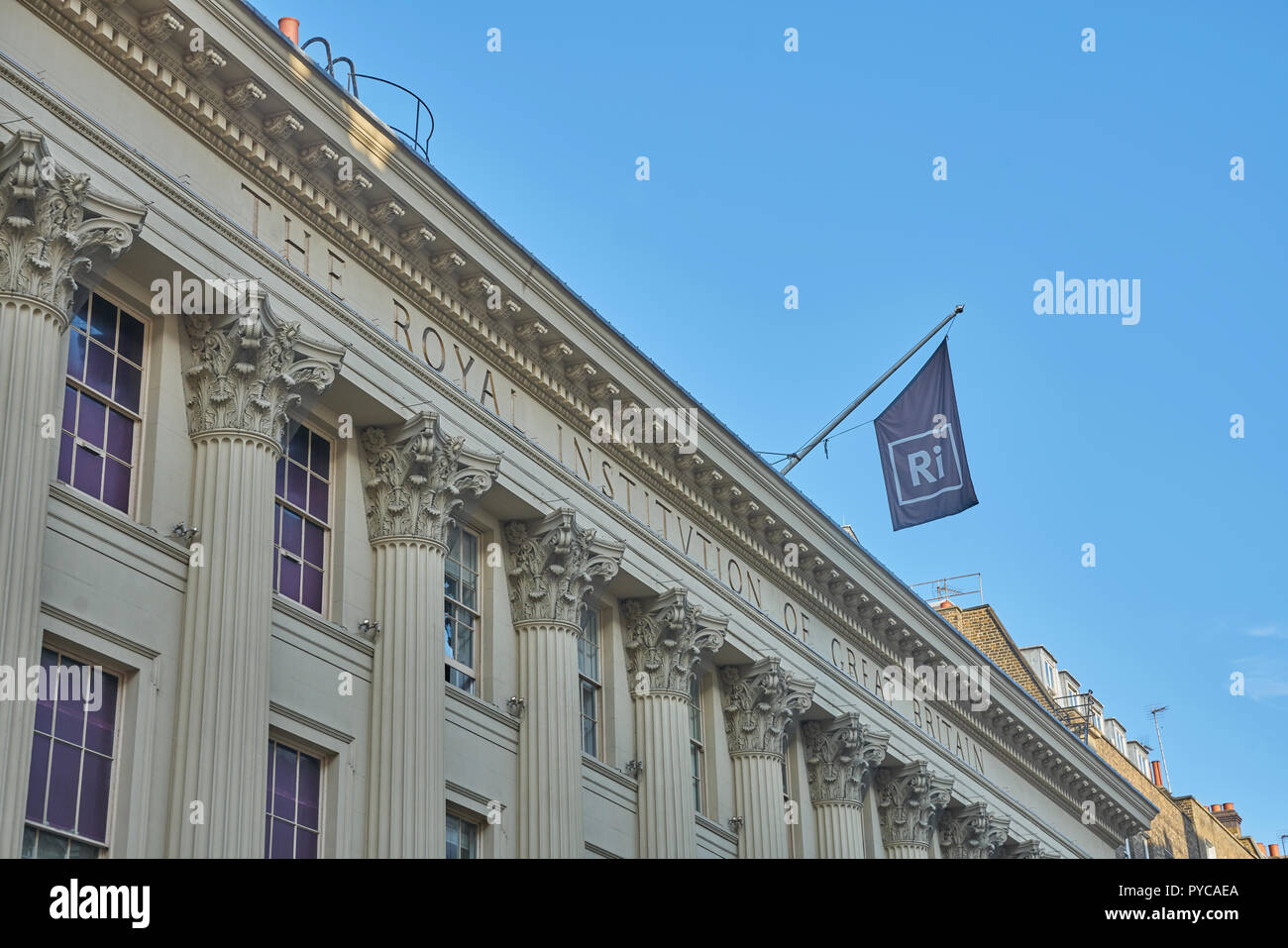 The royal institution, London Stock Photo - Alamy