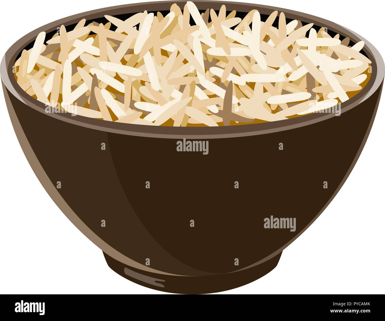 Clipart Brown Rice