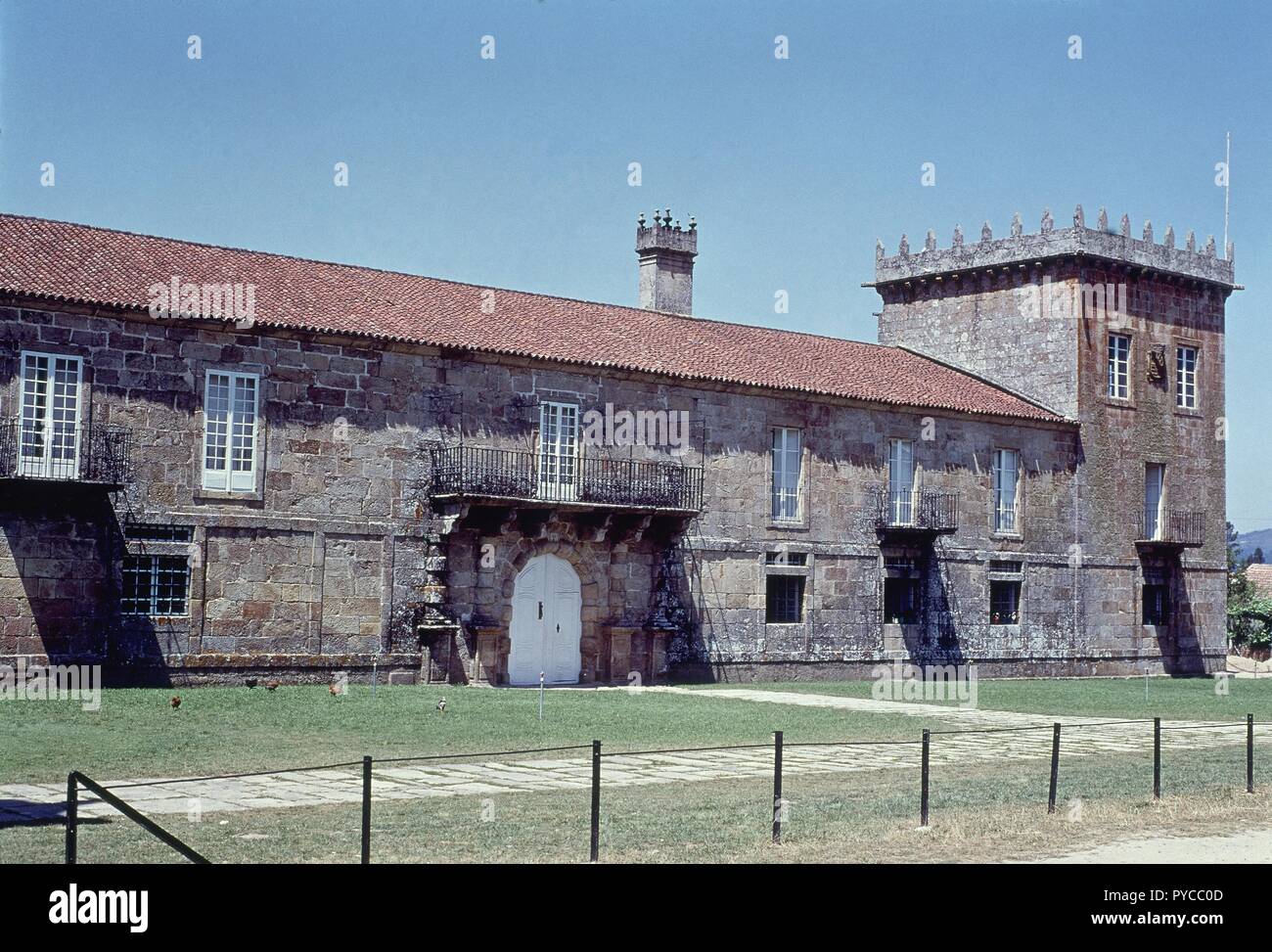 PAZO DE LA OCA. Location: PAZO DE LA OCA. Oca. Pontevedra. SPAIN Stock ...