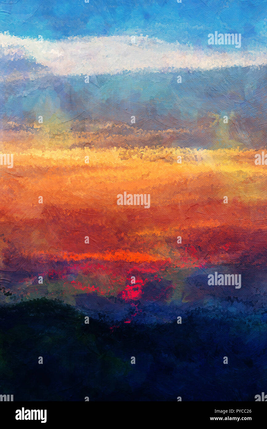 Majestic sunset hi-res stock photography and images - Alamy