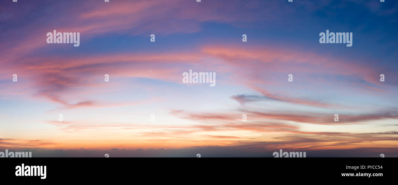 Colorful clouds hi-res stock photography and images - Alamy