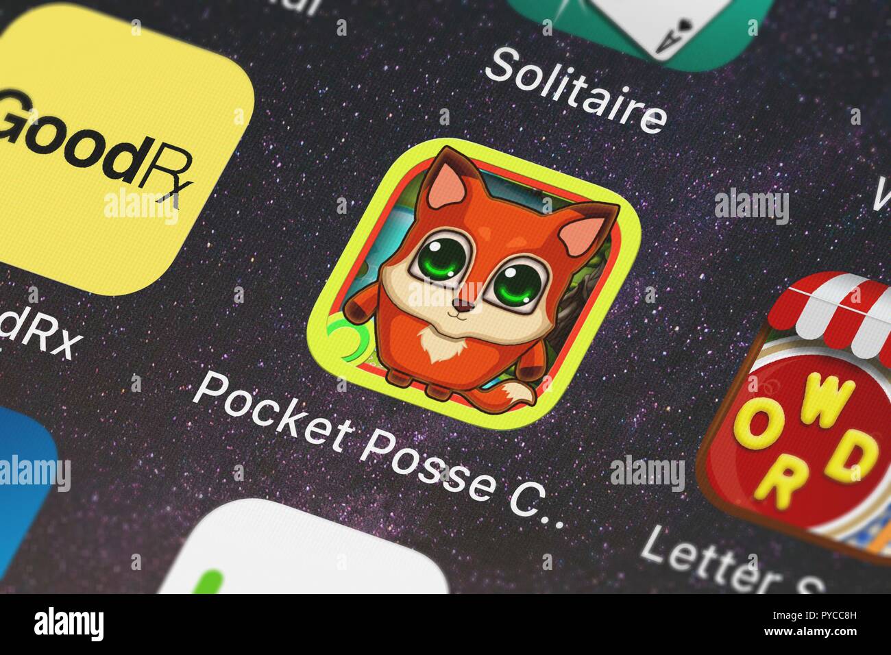 London, United Kingdom - October 26, 2018: The Pocket Posse Cartoon ...