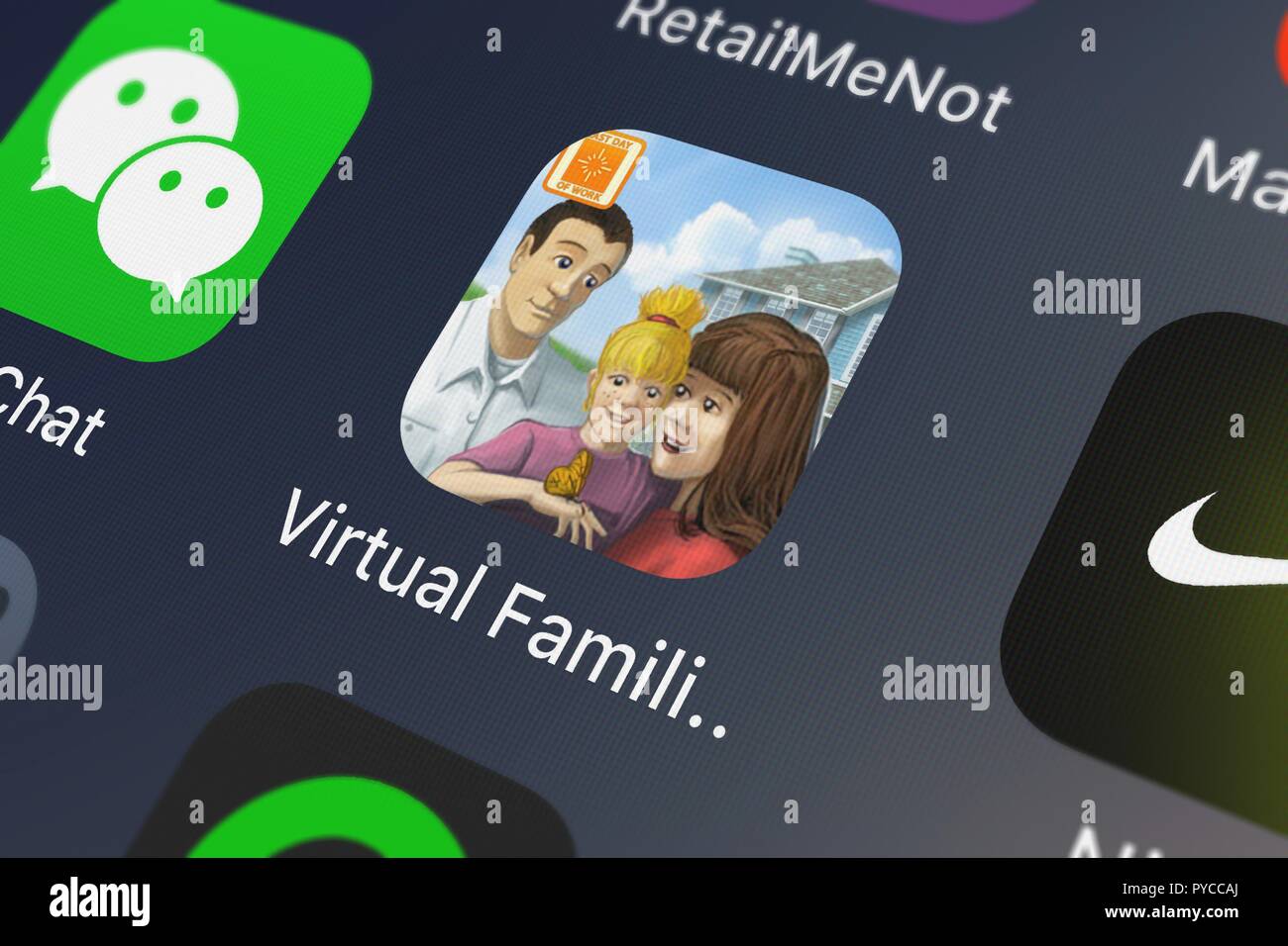 Virtual families lite hi-res stock photography and images - Alamy