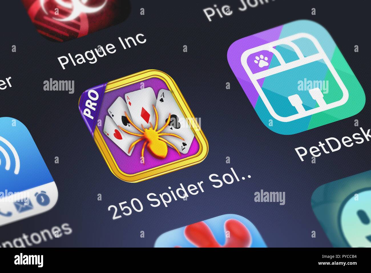 Solitaire spiderette hi-res stock photography and images - Alamy