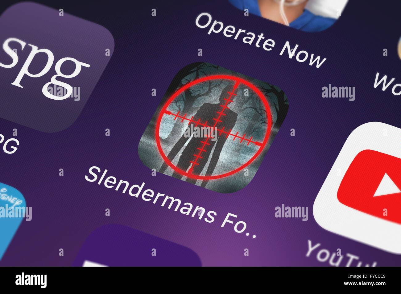 Slender Man Forest Game