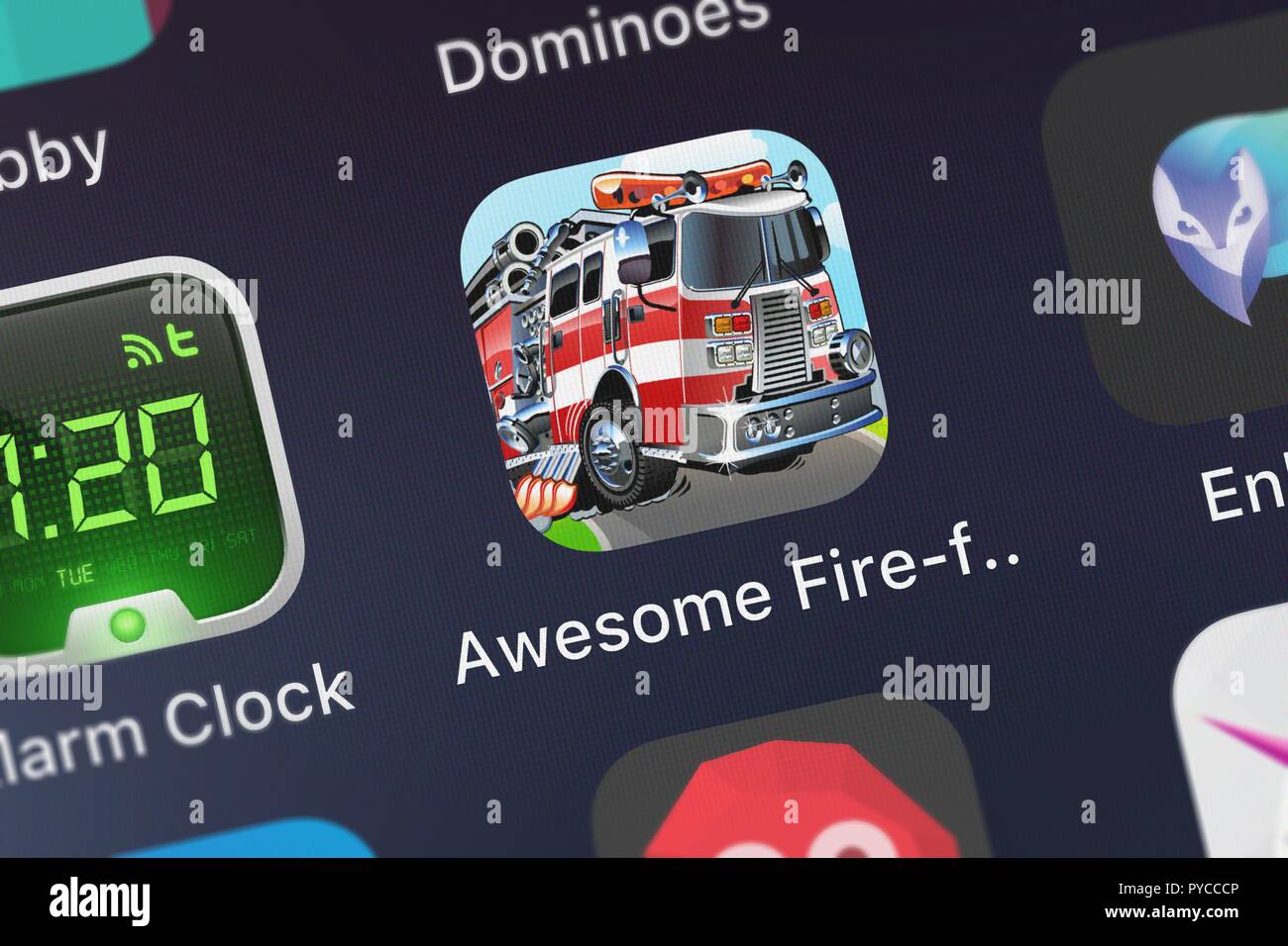 Awesome fire fighter truck s racing game by fun free fire man hi-res ...