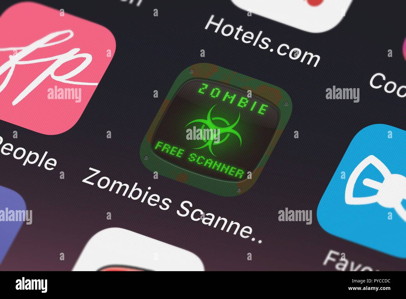 Zombies scanner prank hi-res stock photography and images - Alamy