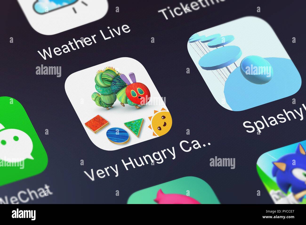 Very hungry caterpillar shapes hi-res stock photography and images - Alamy