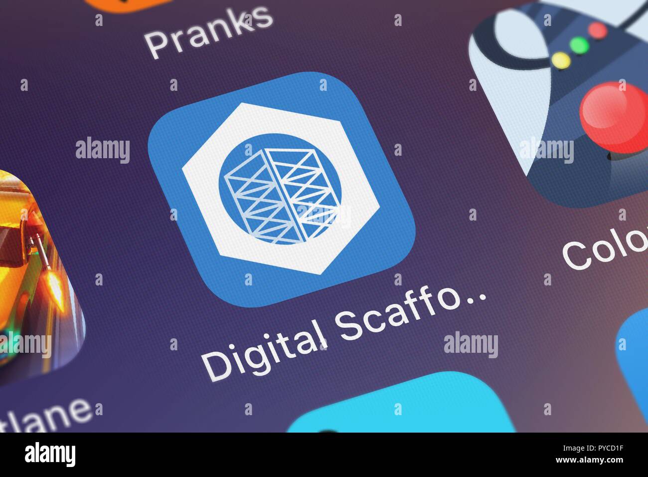 Digital scaffolding hi-res stock photography and images - Alamy