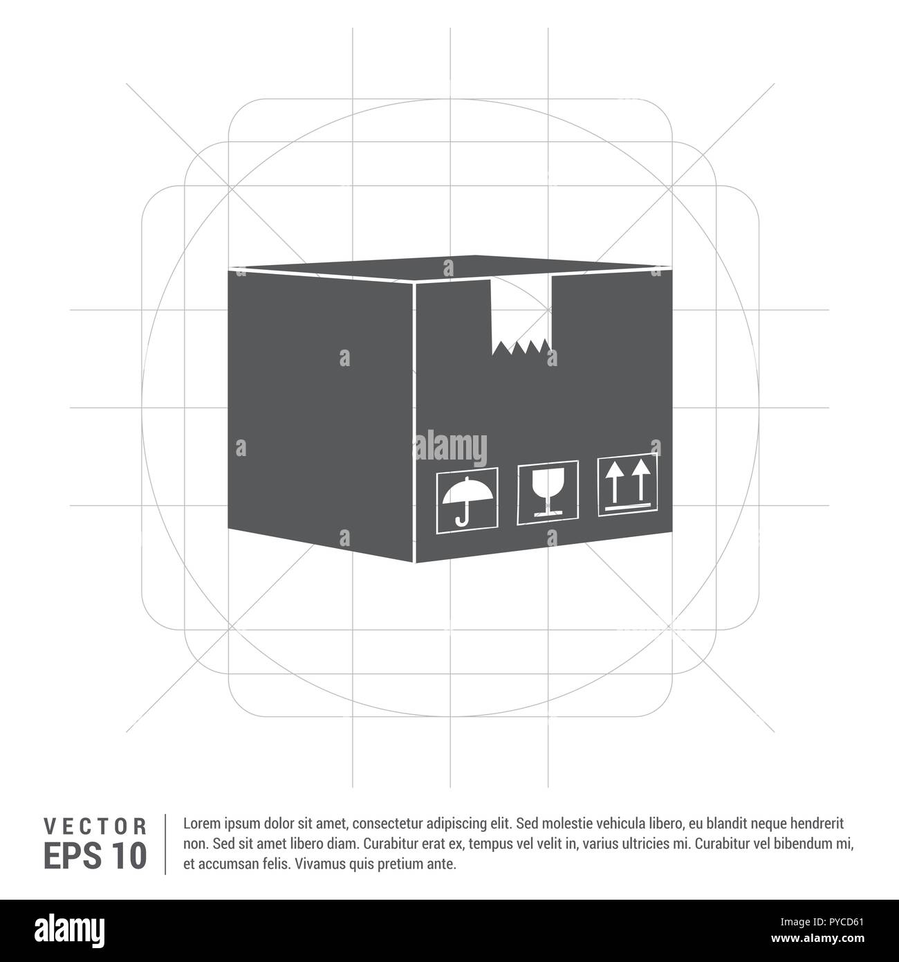 cardboard boxes icon Stock Vector Image & Art - Alamy