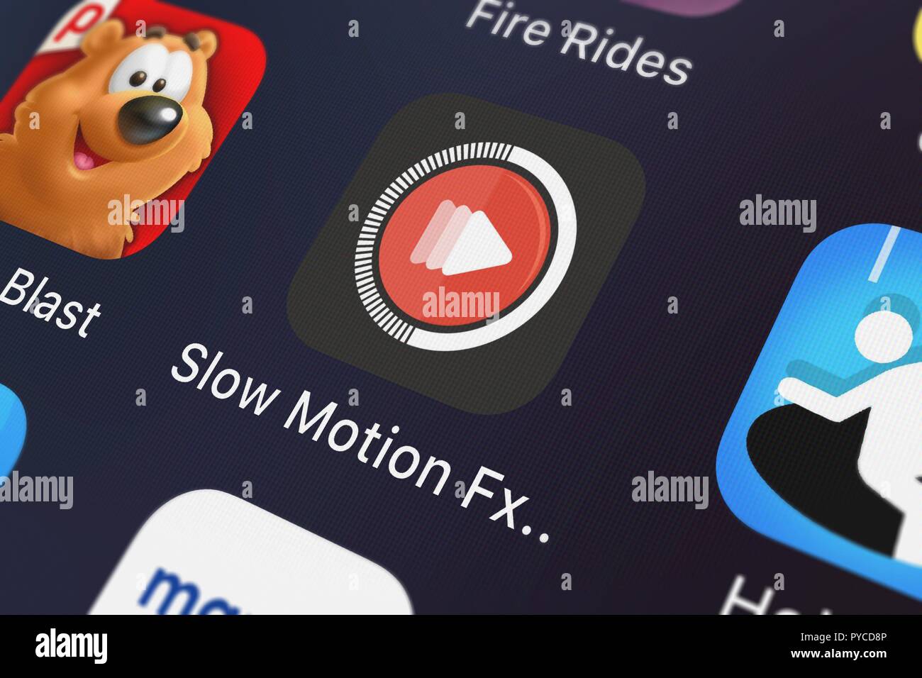 London, United Kingdom - October 26, 2018: Screenshot of Brain Craft ...