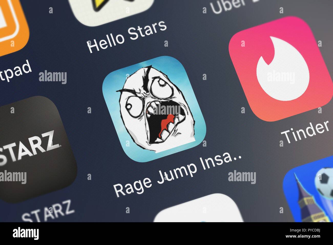 Rage jump insanely hi-res stock photography and images - Alamy