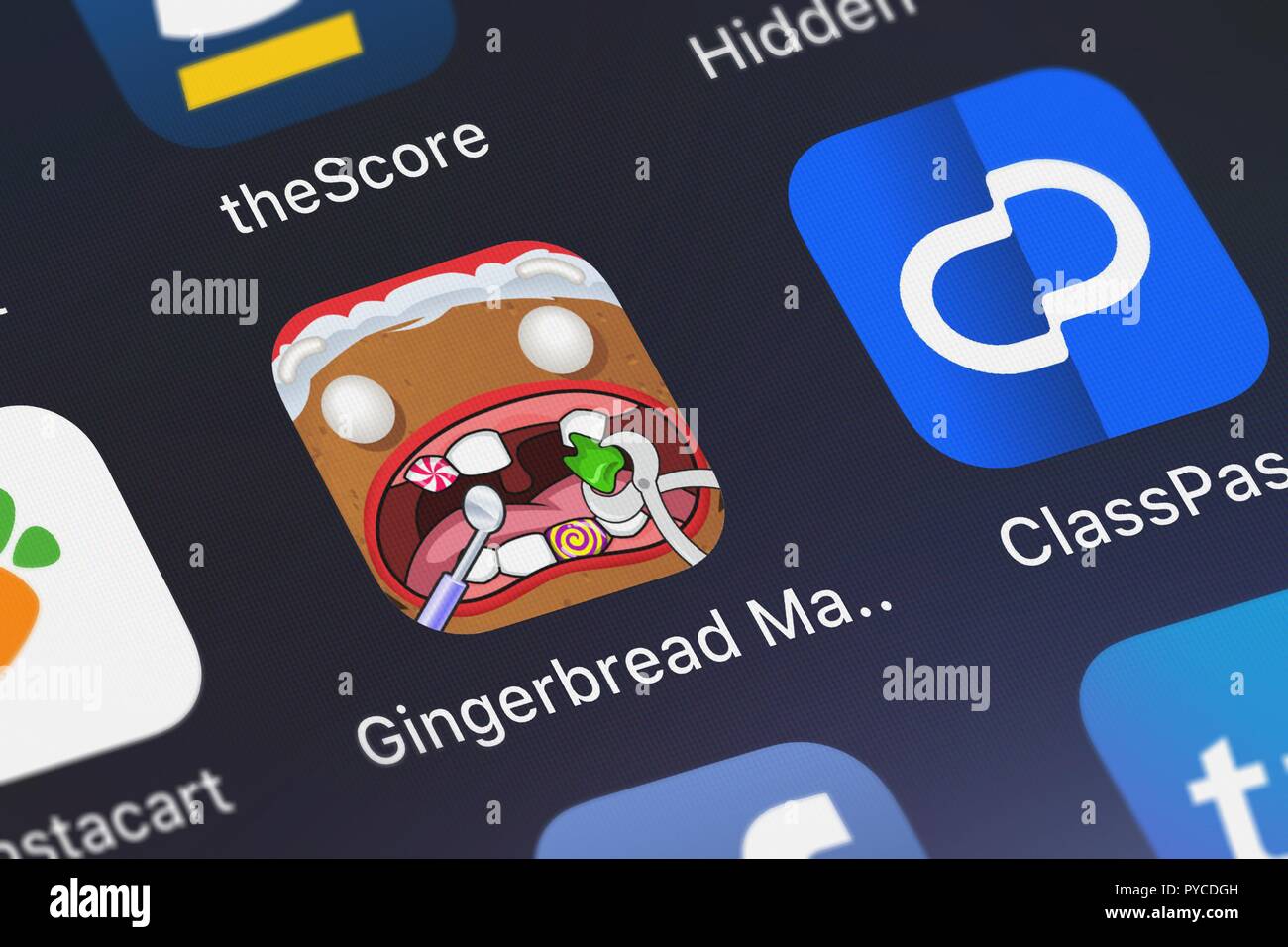 Gingerbread man dentist hi-res stock photography and images - Alamy