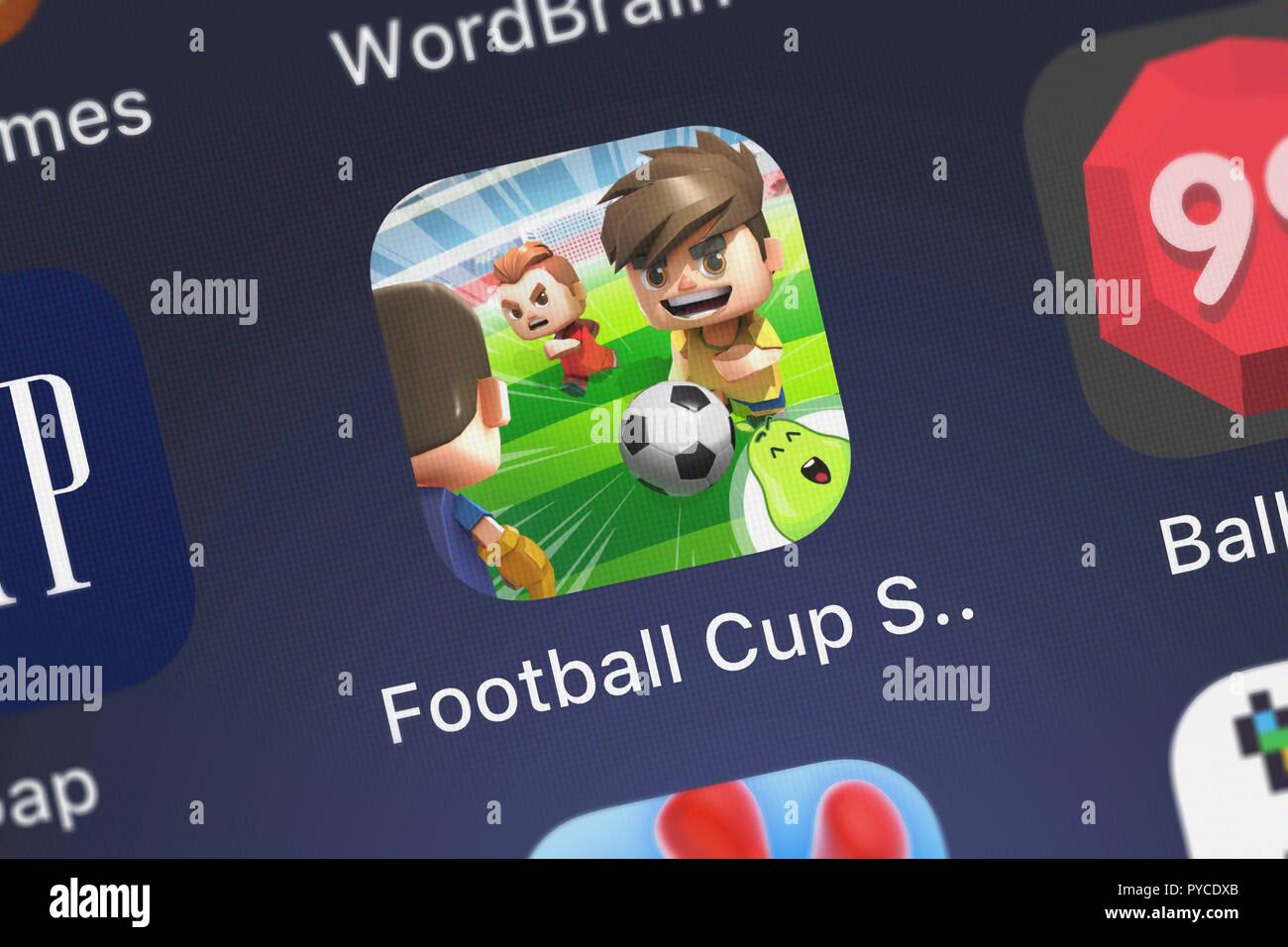 Football cup superstars hi-res stock photography and images - Alamy
