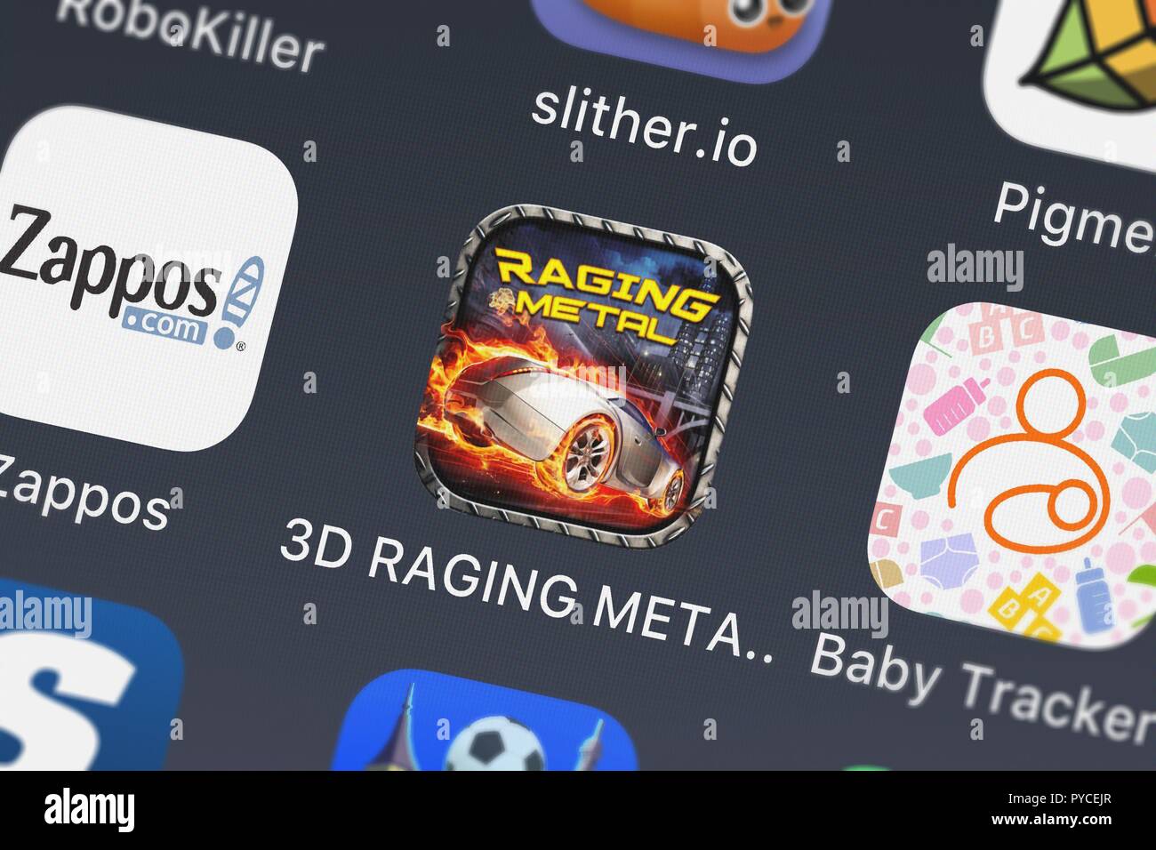 3d raging metal hi-res stock photography and images - Alamy