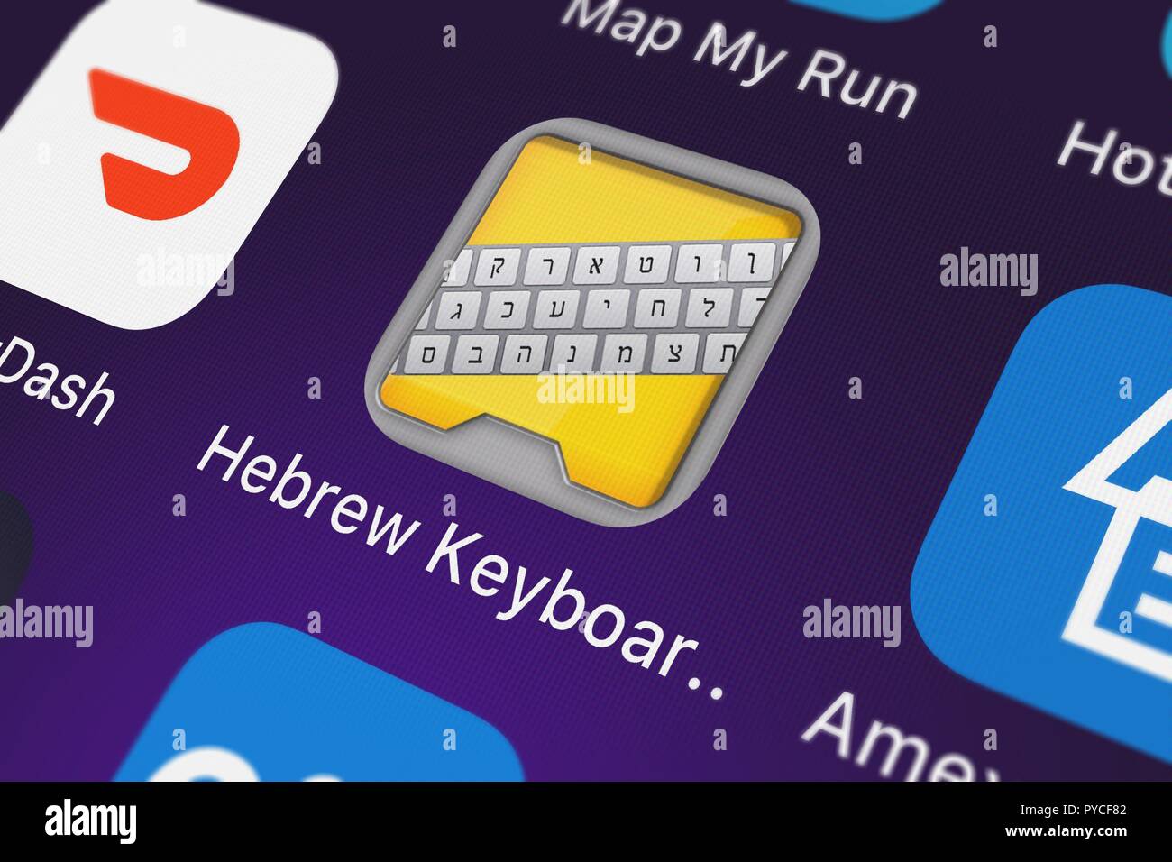 Hebrew keyboard ii hi-res stock photography and images - Alamy