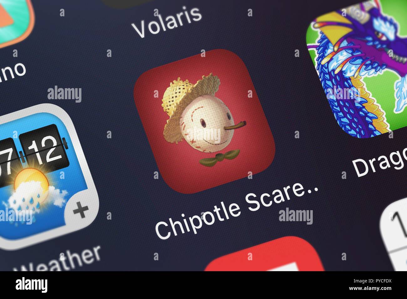 Chipotle the scarecrow game hi-res stock photography and images - Alamy