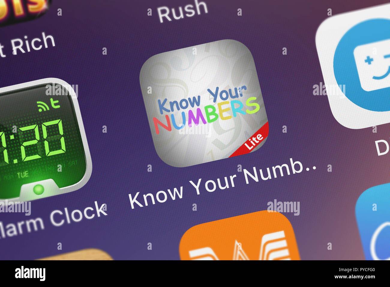Know your numbers hd lite hi-res stock photography and images - Alamy