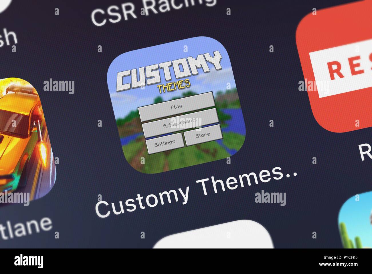 Customy themes for minecraft hi-res stock photography and images - Alamy
