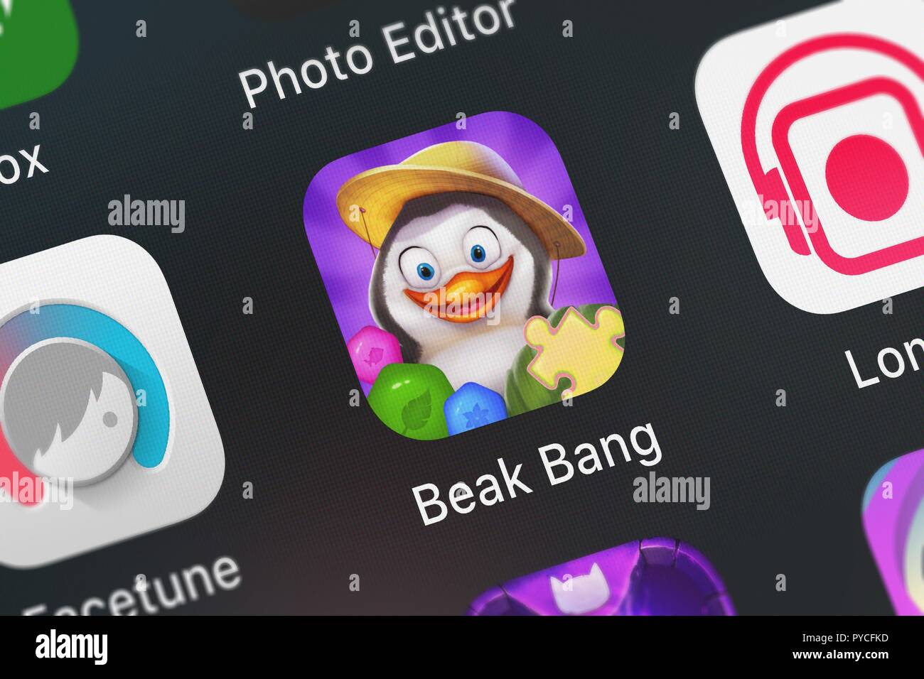 London, United Kingdom - October 26, 2018: Screenshot of Valas Media's ...