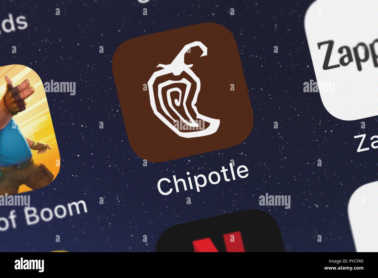 Chipotle mexican london hi-res stock photography and images - Alamy