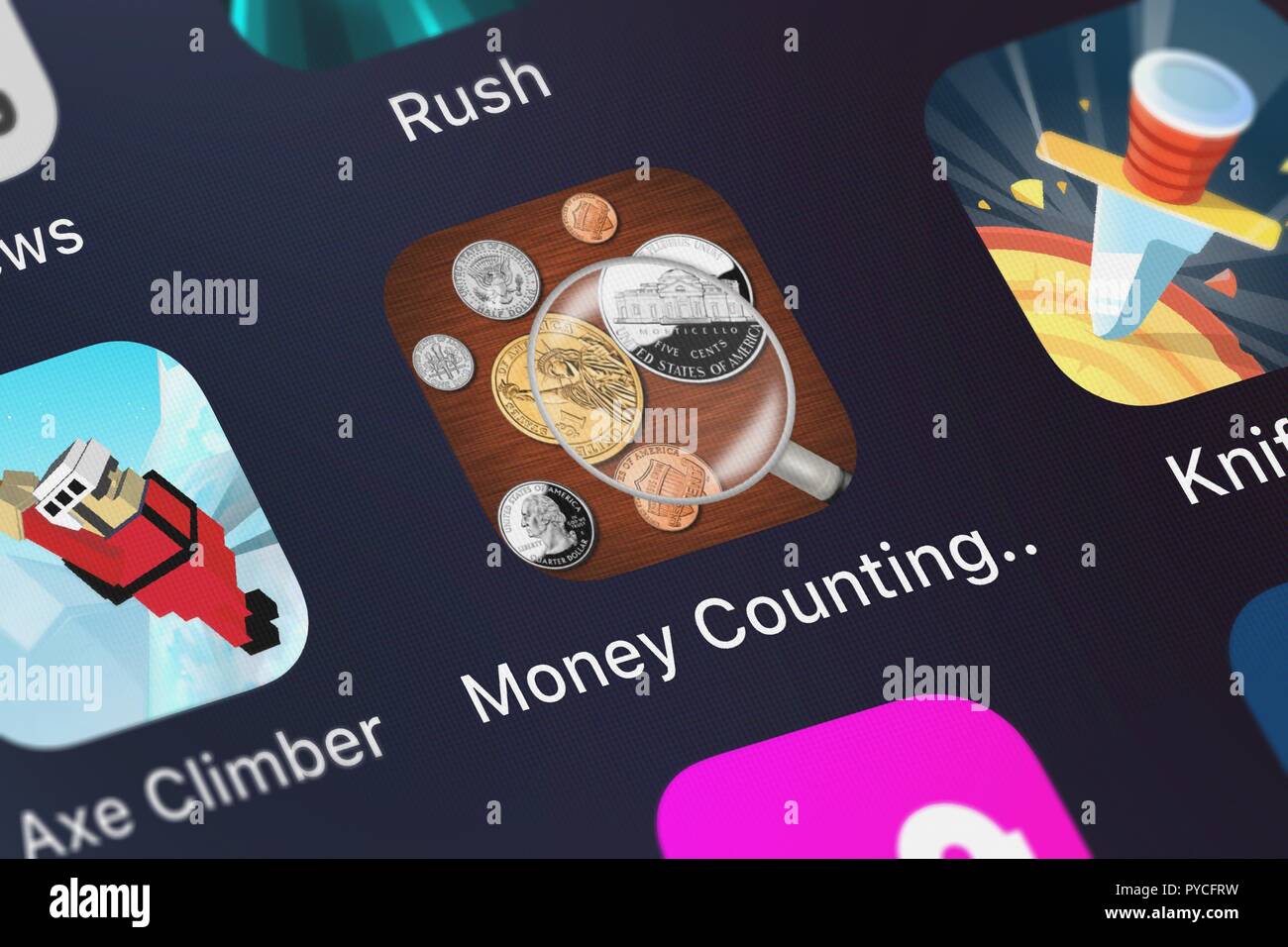 Money counting lite hi-res stock photography and images - Alamy