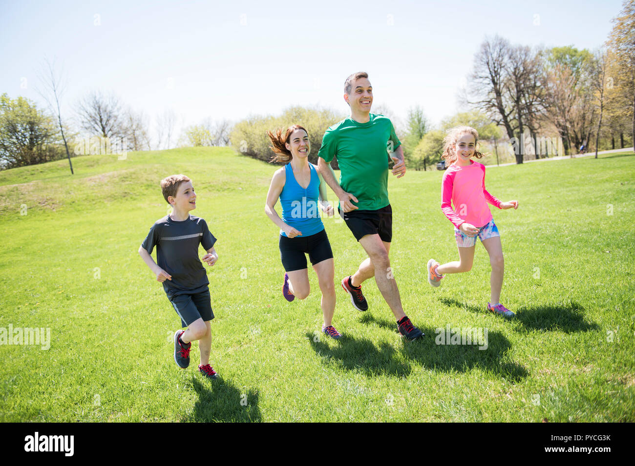 Children fun run race running hi-res stock photography and images - Alamy