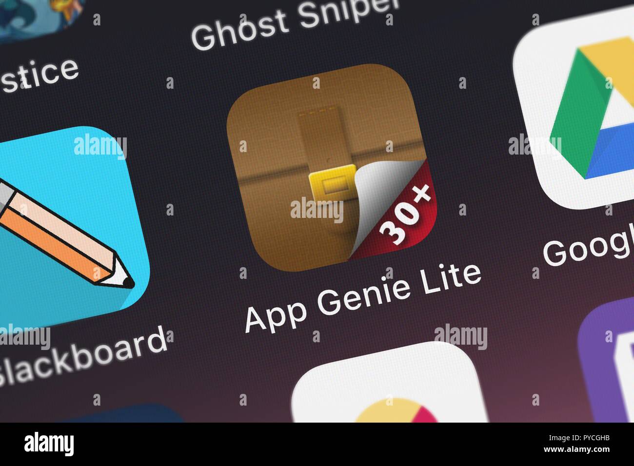 App genie lite hi-res stock photography and images - Alamy