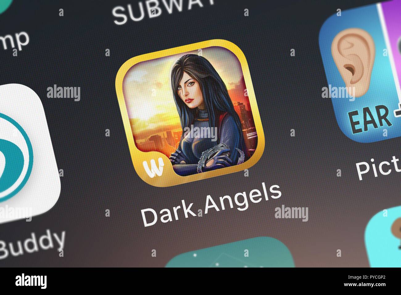 Dark angels hi-res stock photography and images - Alamy