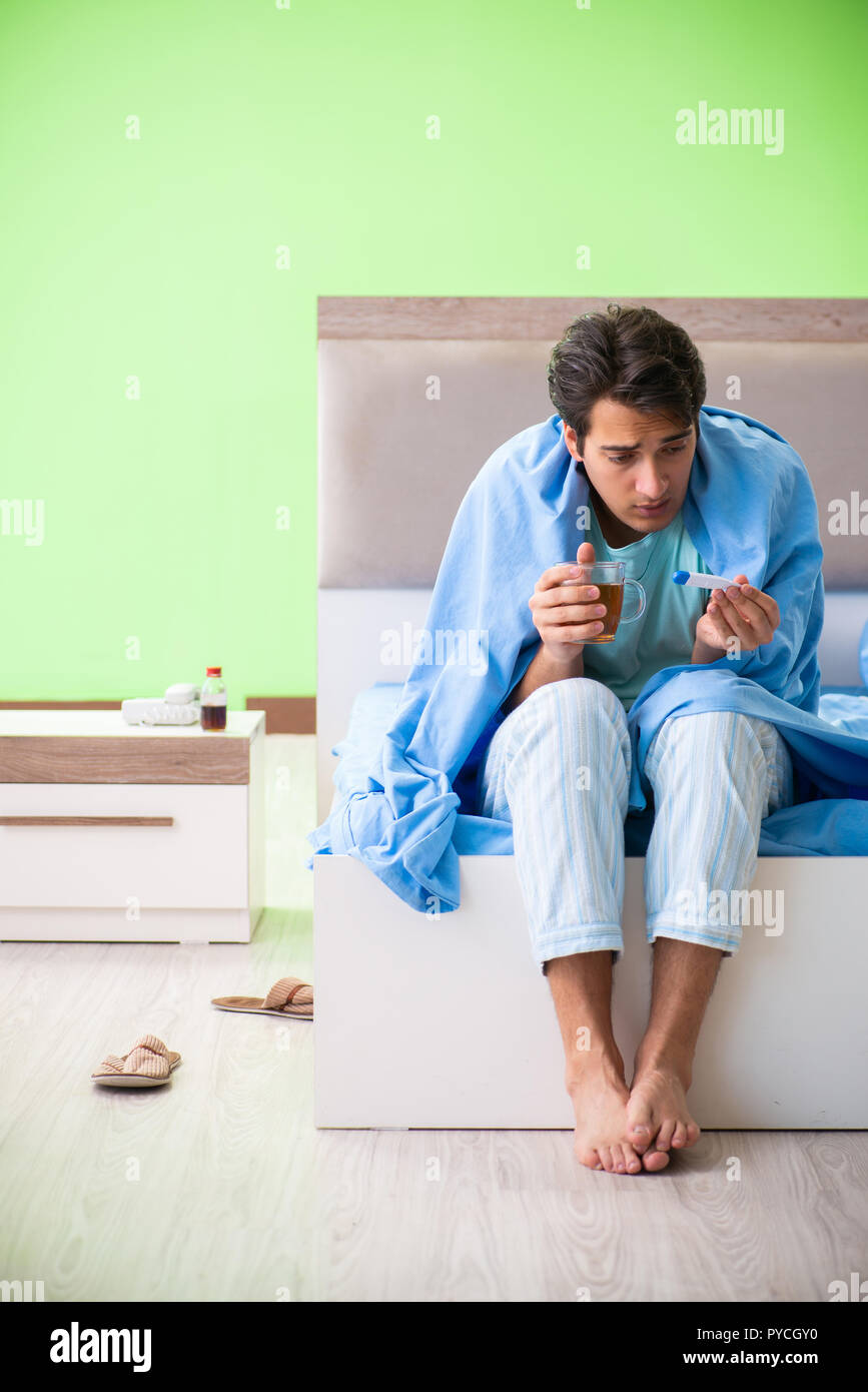 Man suffering from sleeping disorder and insomnia Stock Photo - Alamy