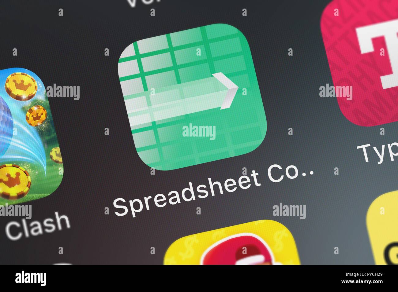 Spreadsheet converter hi-res stock photography and images - Alamy