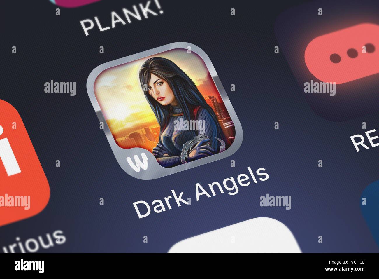 Dark angels hi-res stock photography and images - Alamy