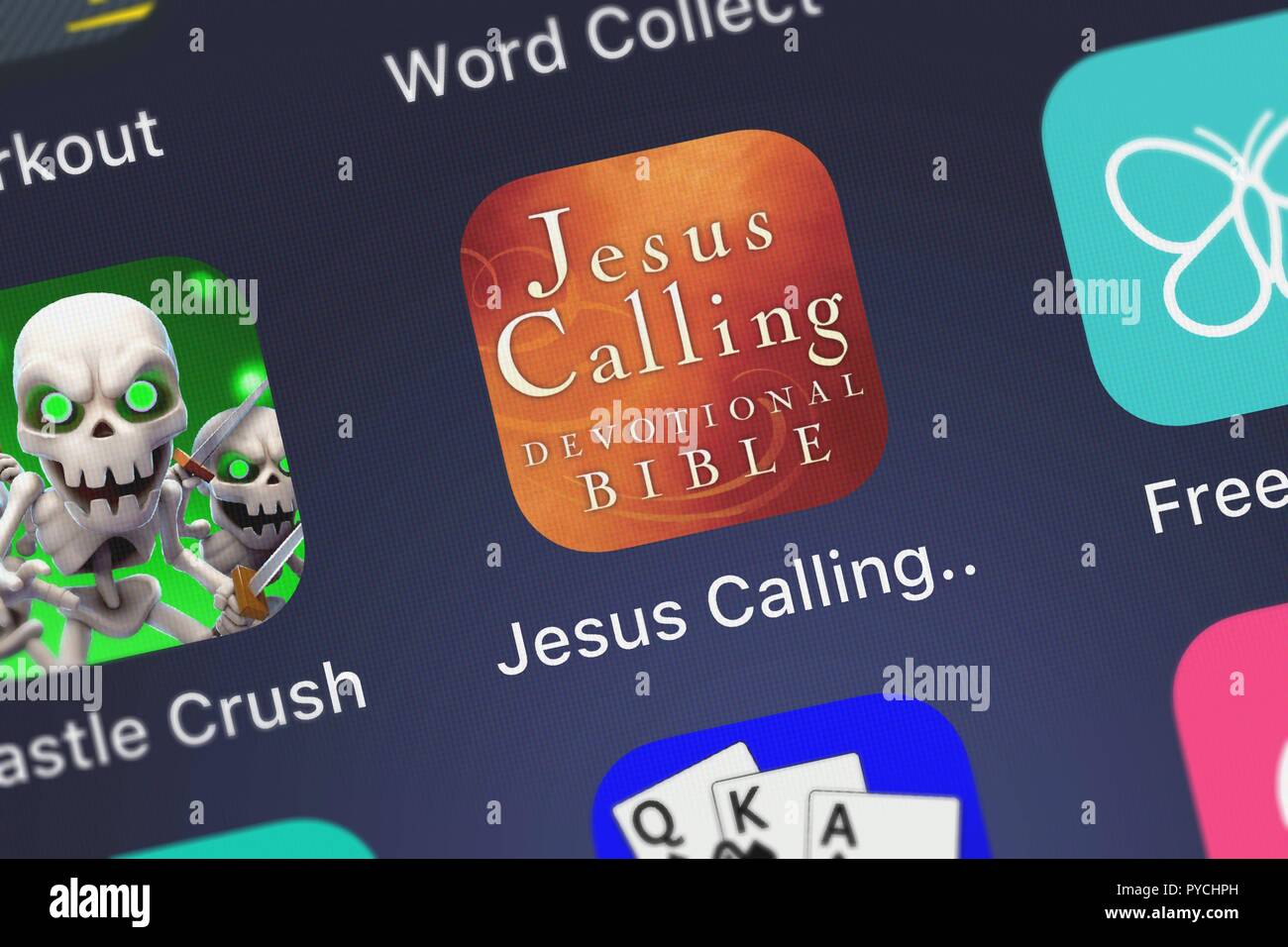 Jesus calling app hi-res stock photography and images - Alamy