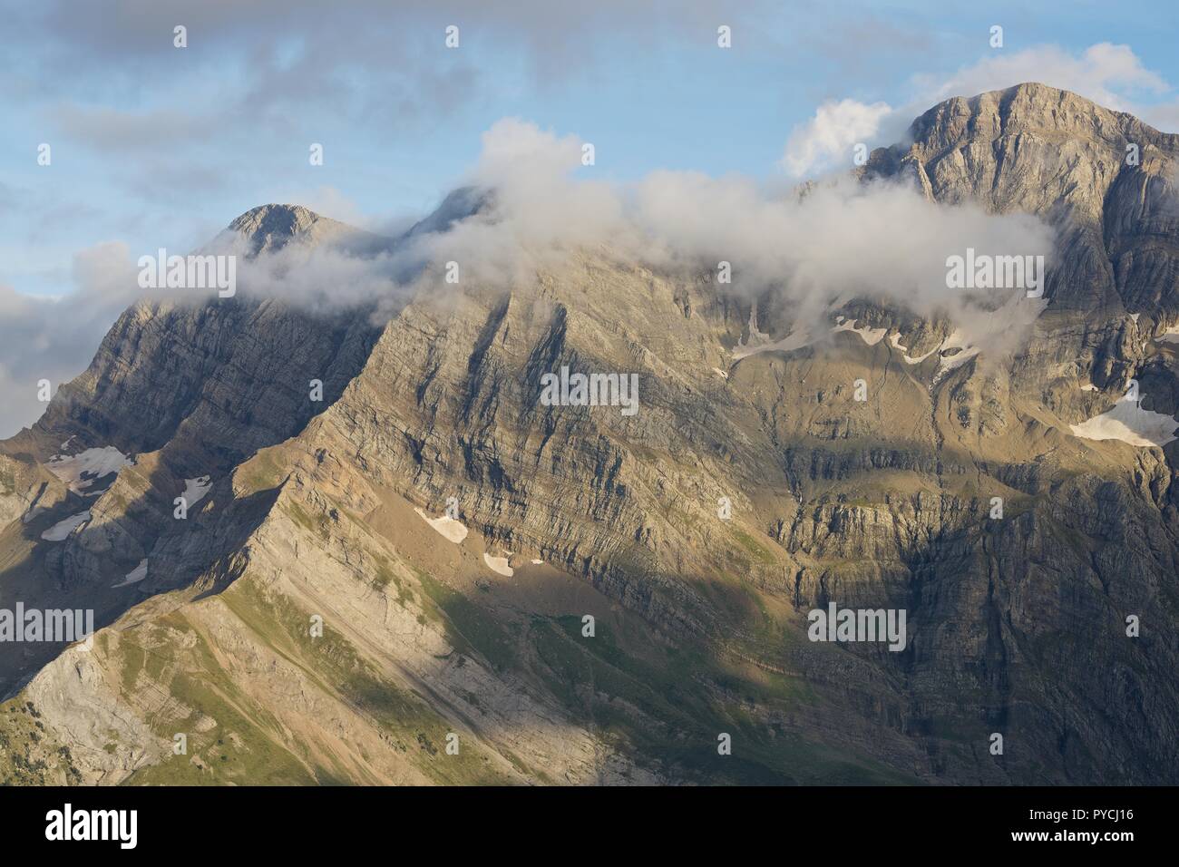 Pic du Marbore in the late summer Stock Photo - Alamy