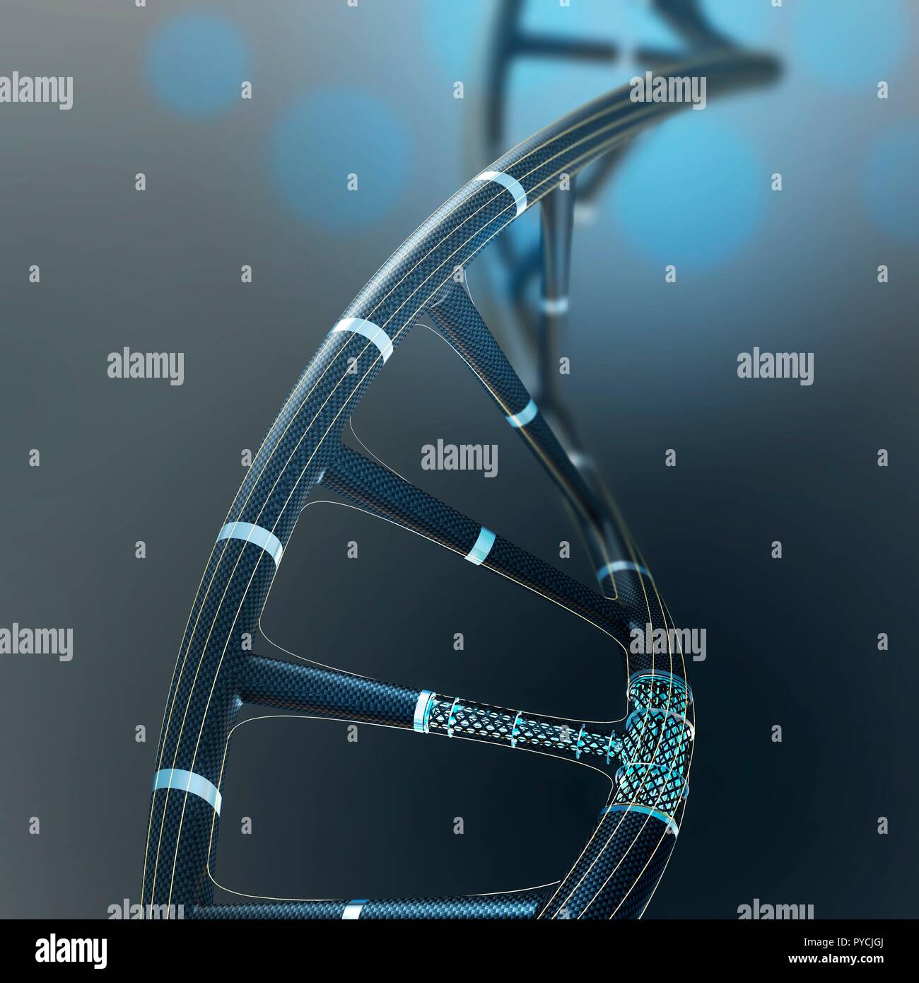 Digital molecule render hi-res stock photography and images - Alamy