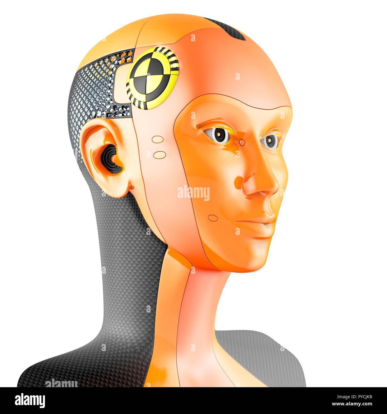 Crash test dummy, illustration Stock Photo - Alamy