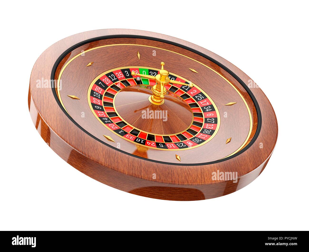 Roulette wheel, illustration Stock Photo - Alamy